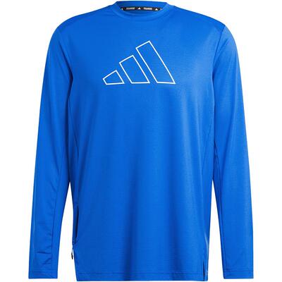 Adidas/阿迪达斯男士健身长袖T恤