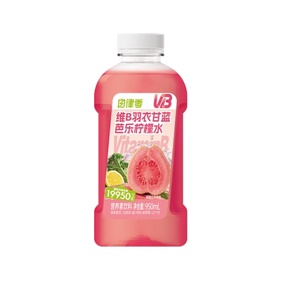 轻上自律零VB羽衣甘蓝芭乐柠檬水