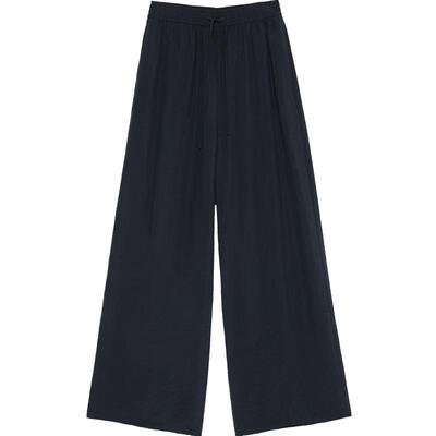 【桑蚕丝】BLUE ERDOS春季简约通勤阔腿裤休闲裤女B255M1057