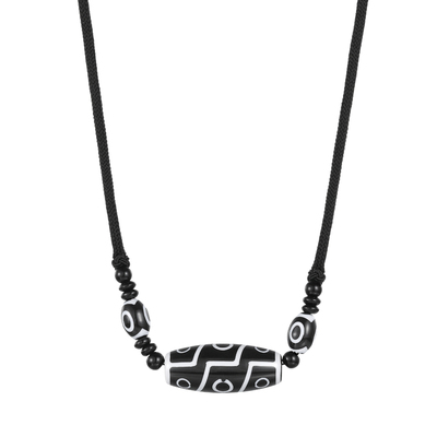 新中式天珠项链潮流高级感