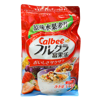 costco日本calbee水果燕麦片
