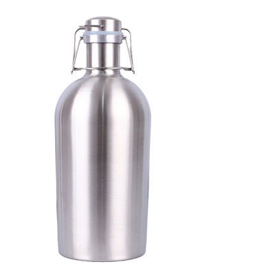 啤酒桶304不锈钢户外2斤水壶随身