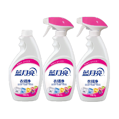 蓝月亮免揉搓去渍衣领净500g×3瓶