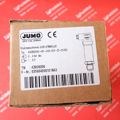 议价Jumo 43008206 久茂全新压力传感器 dTrans P30 404366/000 4