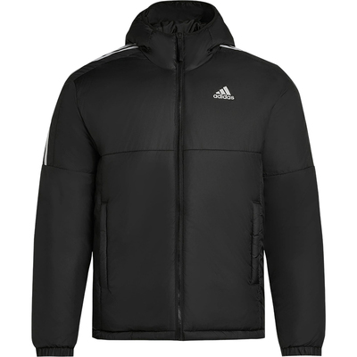 Adidas/阿迪达斯正品Essentials男士休闲连帽日常户外棉服KF6755