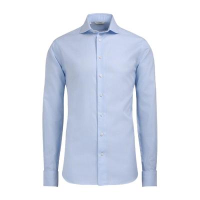 双股纱棉男士衬衫温莎领