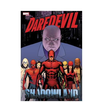 【现货】【Marvel】【超胆侠】夜魔侠：暗影大陆 合集 英文漫画精装进口原版书Daredevil: Shadowland Omnibus Cassaday Cover