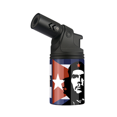 百诚新款雪茄艾灸专用防风打火机正品可充气耐用高颜值点火器喷枪