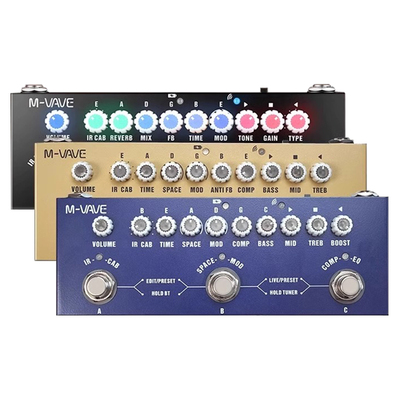 M-VAVE电木吉他贝斯综合效果器
