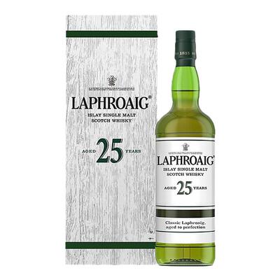 拉弗格25年单一麦芽苏格兰威士忌艾雷岛泥煤味 700ml Laphroaig