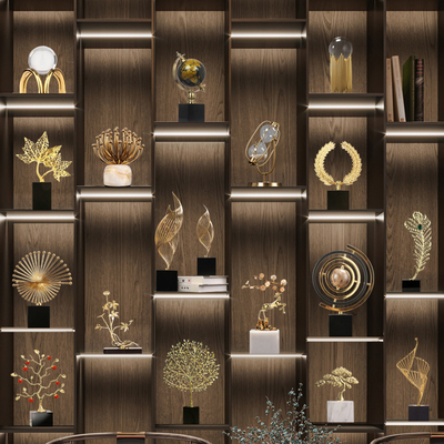 地球仪摆件轻奢高档领导办公室创意电视柜书柜餐厅店铺软装饰品