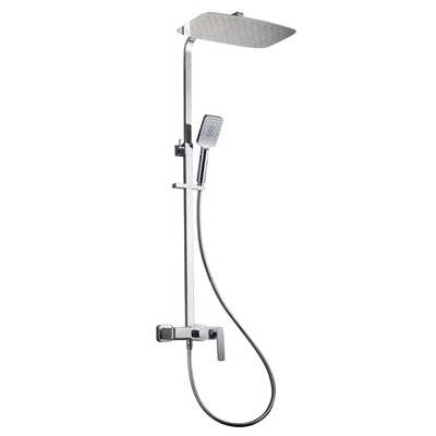 litere空气注入飞雨套装淋浴花洒