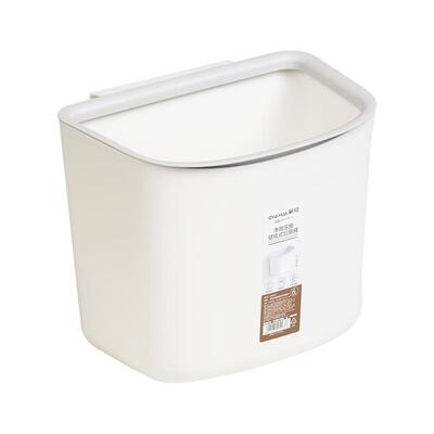 茶花垃圾桶壁挂式厨余收纳桶