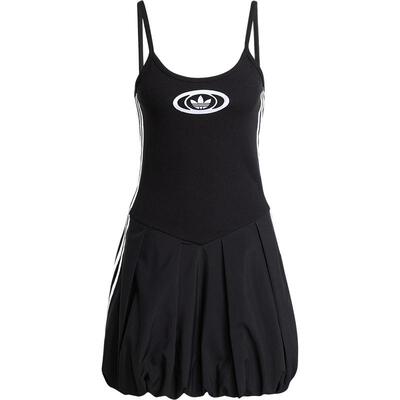 Adidas/阿迪达斯官方正品三叶草女士千禧风时尚吊带泡泡裙KC8798