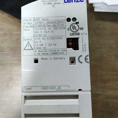 议价议价E82EV222-2C 供应Lenze伦茨变频器质保一年实物拍摄咨询