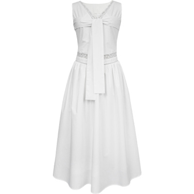 易碎商店法式镂空蕾丝连衣裙