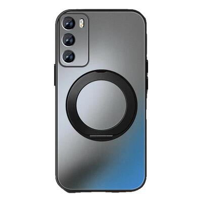 适用于华为p40手机壳p30新款磁吸旋转支架简约纯色p40pro+防摔套P30PRO肤感磨砂p20pro全包硅胶边高级男女壳