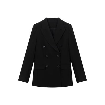 GOODYOUNG黑色双排扣西装套装