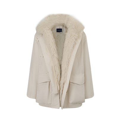 抗寒神奇!780g毛毛内里三防外套