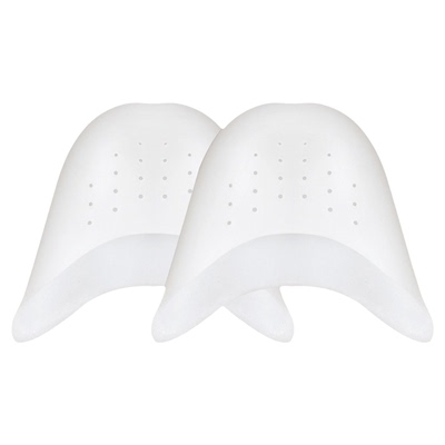 2双装硅胶足尖套防磨脚趾保护套半码鞋垫前掌垫加厚防疼痛脚掌垫