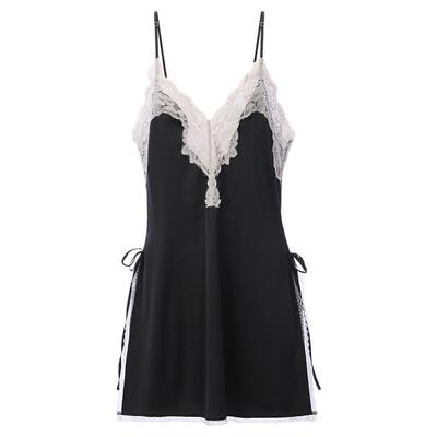 薄款吊带大码宽松家居服女士睡衣