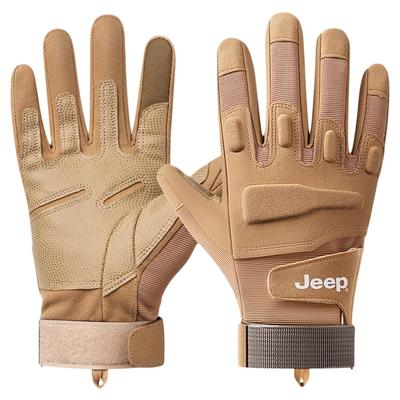 【jeep正品】冬季骑行保暖手套男
