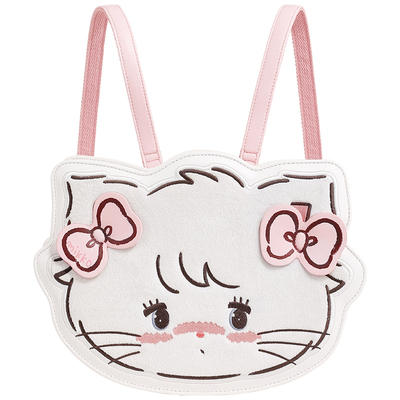 爱路喜mikko联名包包女生可爱猫咪大容量双肩包时尚百搭通勤背包