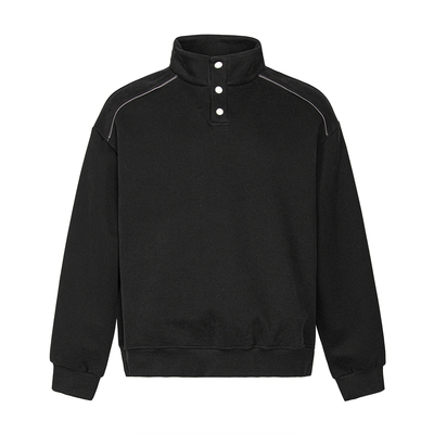 追素TS立领宽松休闲卫衣百搭上衣