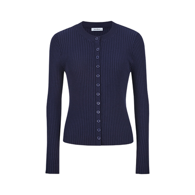 短款针织开衫吊带背心两件套上衣