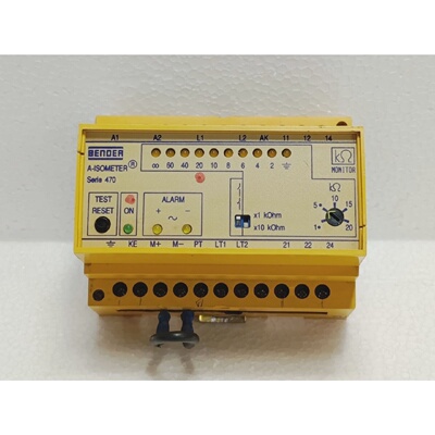 BENDER Insulation Monitoring Relay AISOMETER IR470LY40 B9104