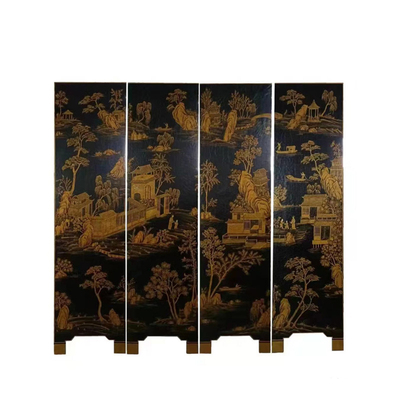 茱莉安法式奢华复古客厅隔断屏风