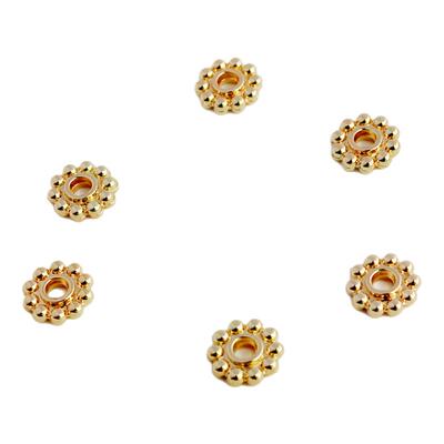 包金手工项链散珠饰品配件