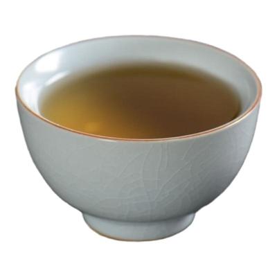 汝窑待客办公室茶杯男款茶具套装6只个人专用高档颜值精致陶瓷杯