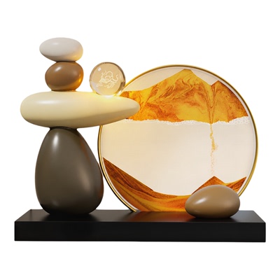 【时来运转】轻奢时来运转流沙画