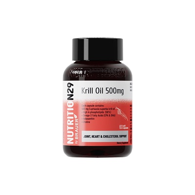 纽西臣高纯度磷虾油软胶囊Omega3