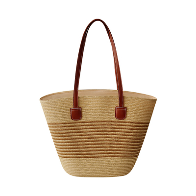 Himade法式田园风草编包包女