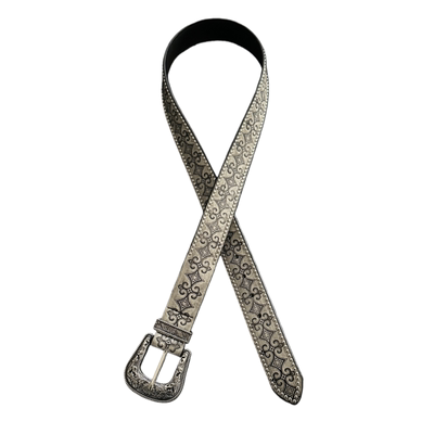 ironworks花纹铆钉皮带