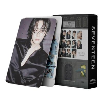 现货55张SEVENTEEN自印小卡17 IS RIGHT HERE TH8卡片JUN自制小卡
