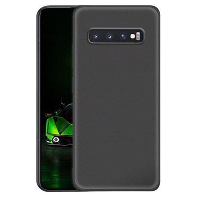 适用三星S10手机壳S10+保护套S10plus硅胶S10E全包SM-G9700防摔G9730超薄G9750磨砂黑色防滑男女款手机套软壳