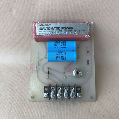 PENNWALT AUTOMATIC POWER 9045 PCB CARD 40700076