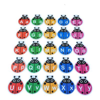 26个大小写字母拼图游戏