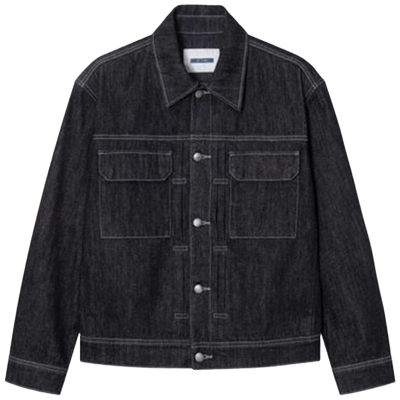 春MindBridge心桥翻领牛仔夹克