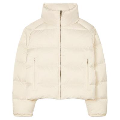 【线上专享】TORY BURCH 汤丽柏琦 可拆卸连帽保暖羽绒服 63864