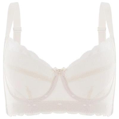 胖MM内衣聚拢收副乳大码文胸薄