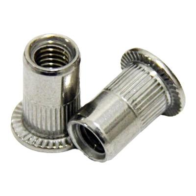 304不锈钢柱纹拉铆螺母量大优惠