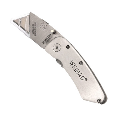 壁纸刀架加厚重型全钢折叠