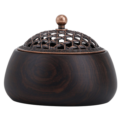 榜盛黑檀木香炉家用沉香