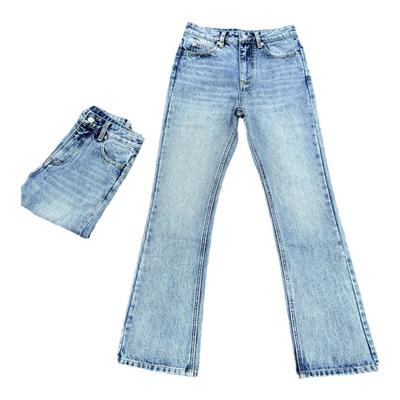 自主 felix zoe 大理石纹517cleanfit微喇牛仔裤通勤顶男百搭长裤