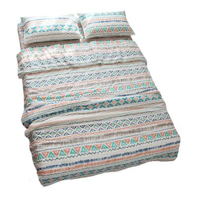 唐朝一只鱼全棉扶苏斜纹床单被套