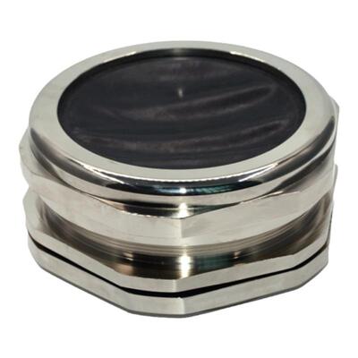 锌铜合金镀镍电缆接头M50M63M72M80M150防水格兰头密封电缆填料函